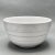 Vintage White Ceramic Mixing Bowl With Embossed Baking Terms "Flour ...