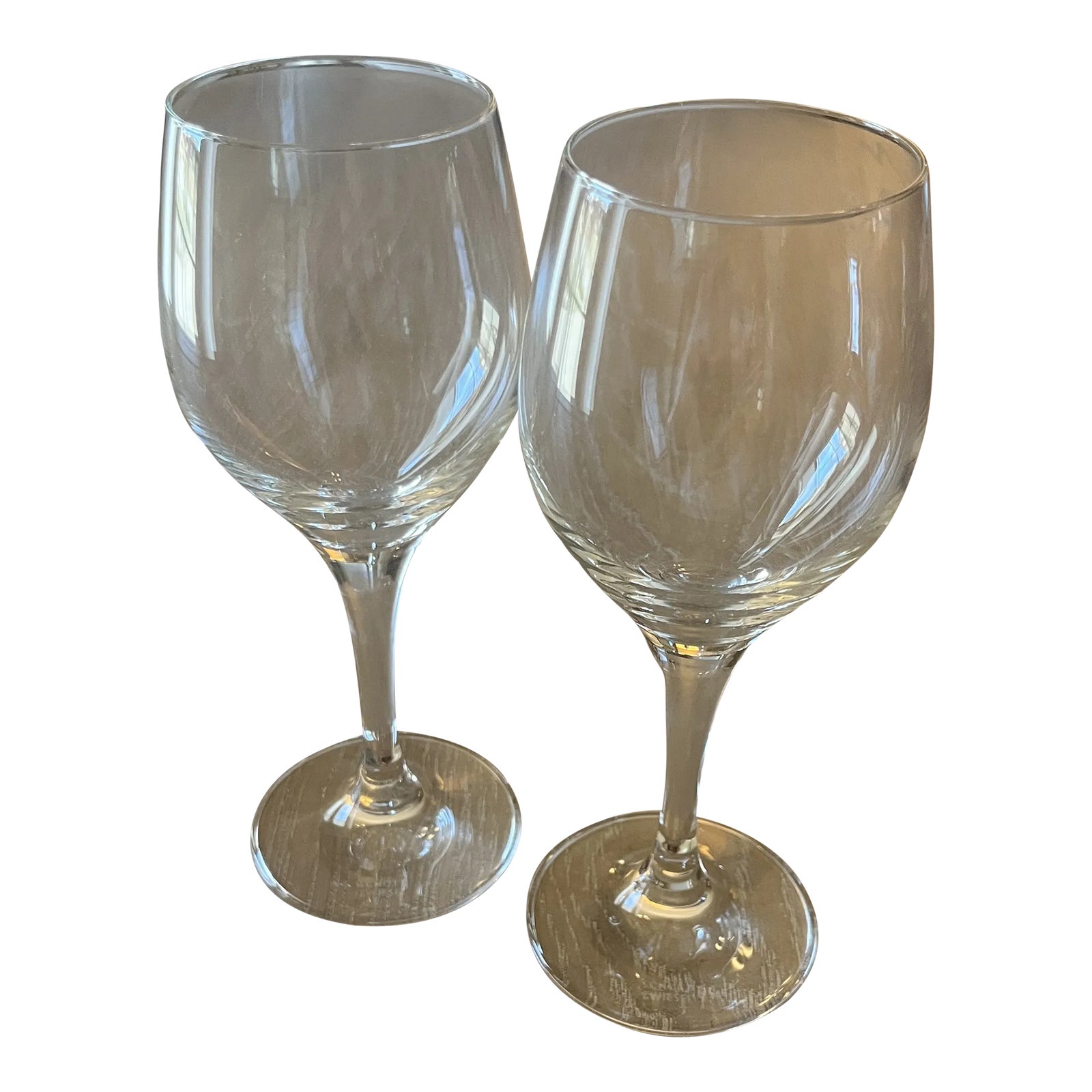 Schott Zwiesel Crystal Wine Glasses- a Pair | Chairish