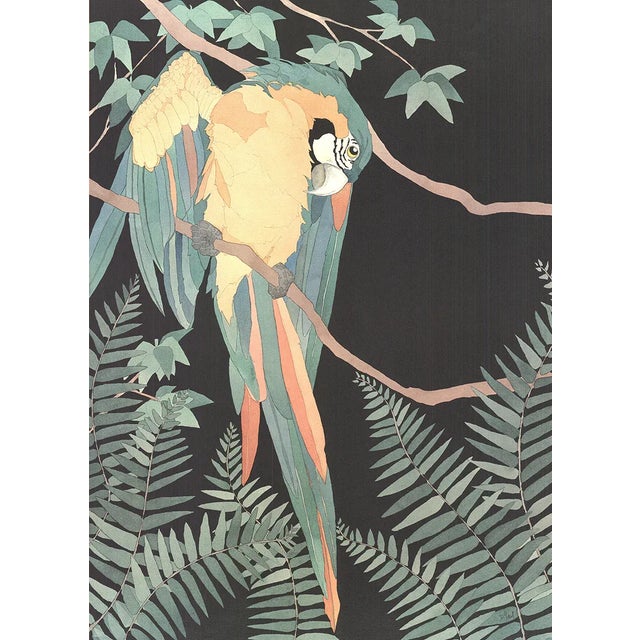 1989 Dan Goad 'Macaw' Offset Lithograph | Chairish