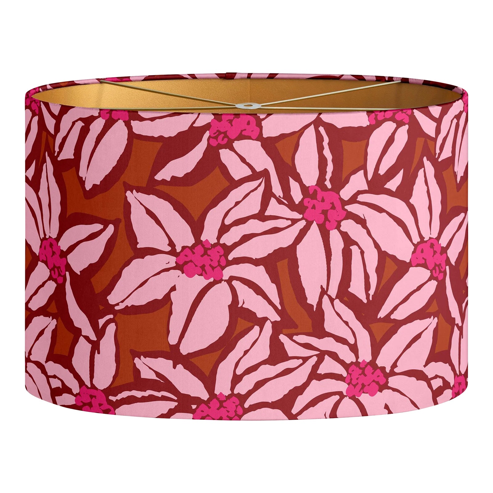 Palais Lampshade Michelle Rust (Oval M) | Chairish