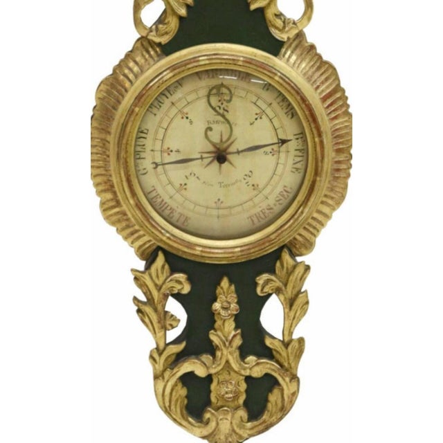 18th/19th Century French Selon Torricelli Barometer & Thermometer ...