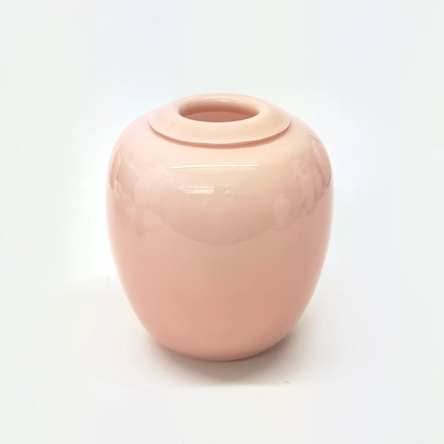 Mid 20th Century Mixed Pink Glass Vessel Curation Ft Murano And Mikasa Group Of 5 Chairish