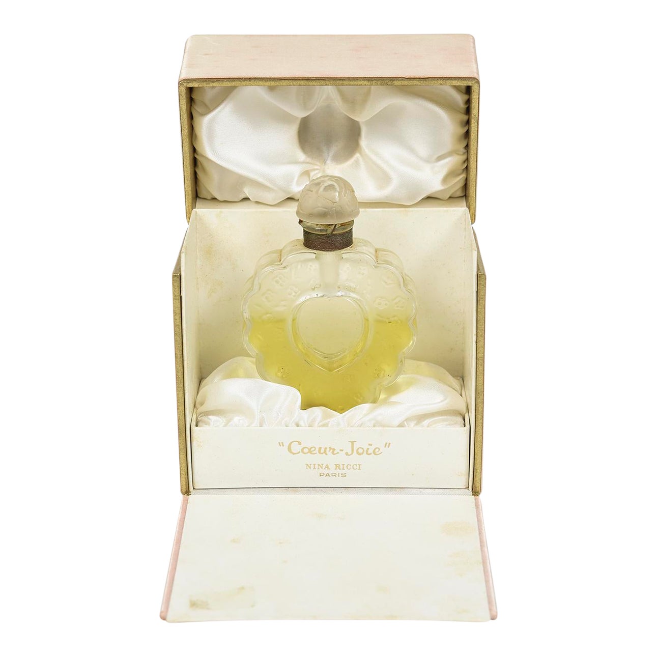 Vintage Lalique Coeur Joie Nina Ricci Perfume Bottle | Chairish