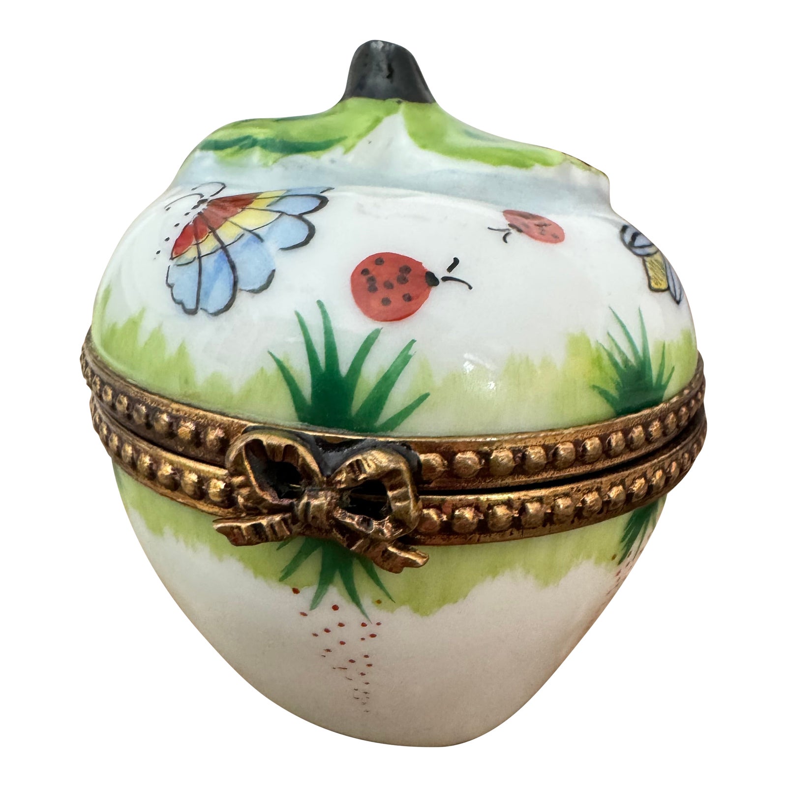 1920s Limoge Box From France | Chairish