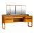 1960s Danish Modern Mid Century Low Teak Vanity Dressing Table ...