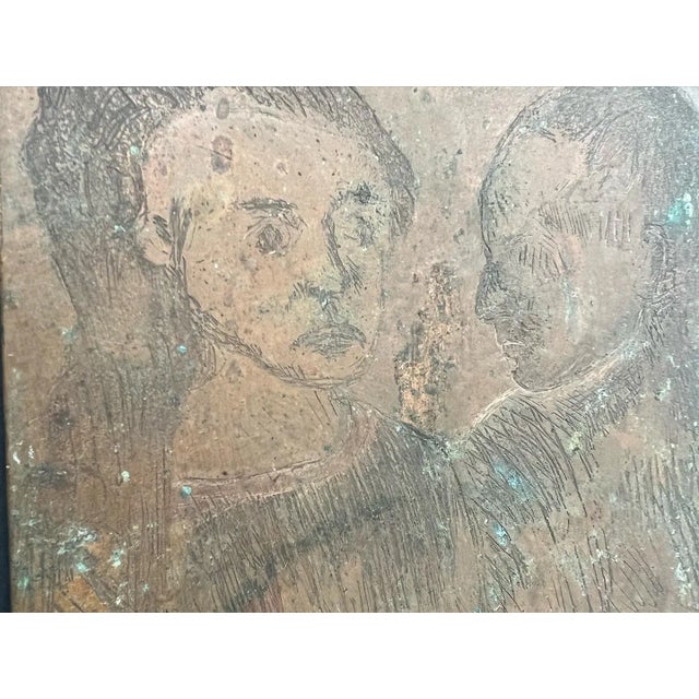 1950s Mid-Century Copper Plate Engraving & Copper Plates, Set of 3 ...