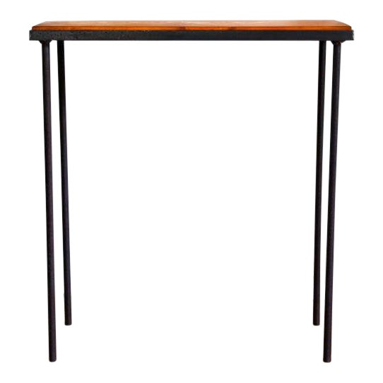 Artisan Made Mid-Century Modern Hand-Bag Entry Table | Chairish