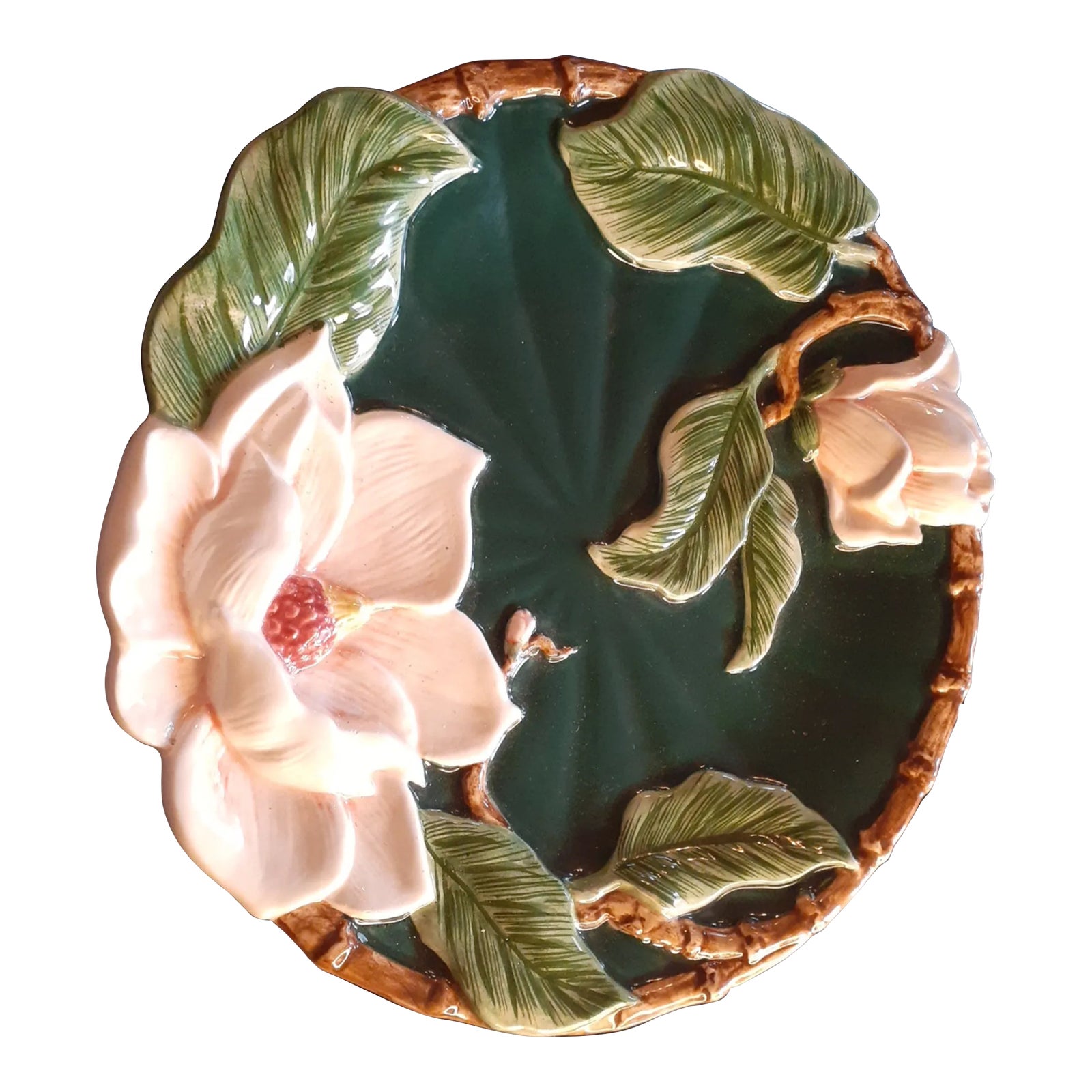 1995 Fitz & Floyd Decorative Plate | Chairish