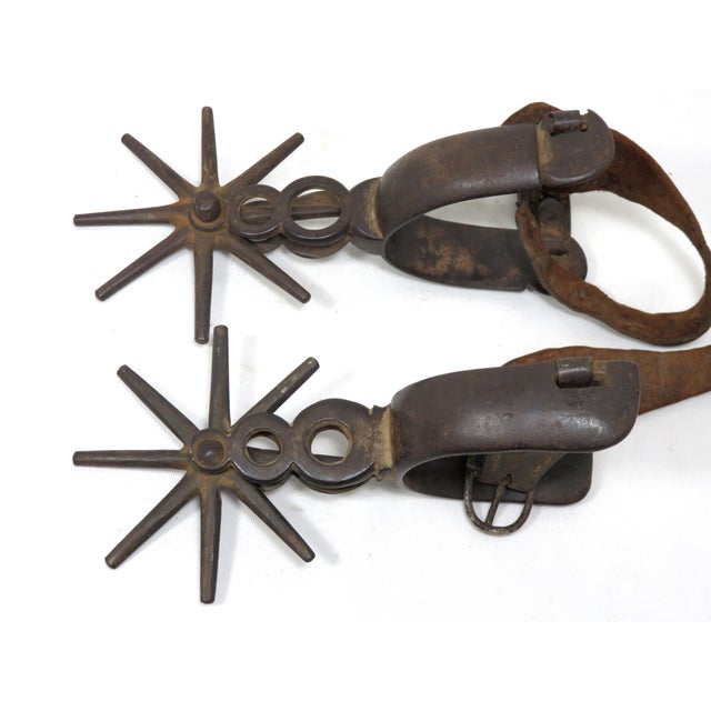 19th Century Southwestern Working Cowboy Ranch Spurs - a Pair | Chairish