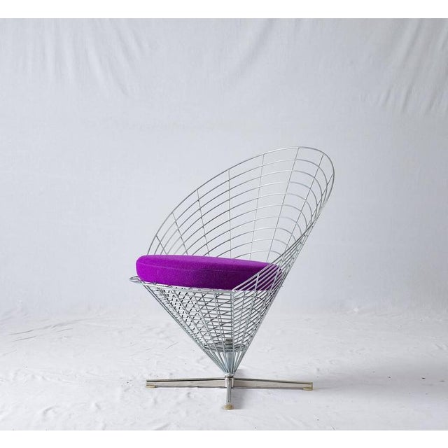 Verner Panton "Wire Cone" Chair | Chairish