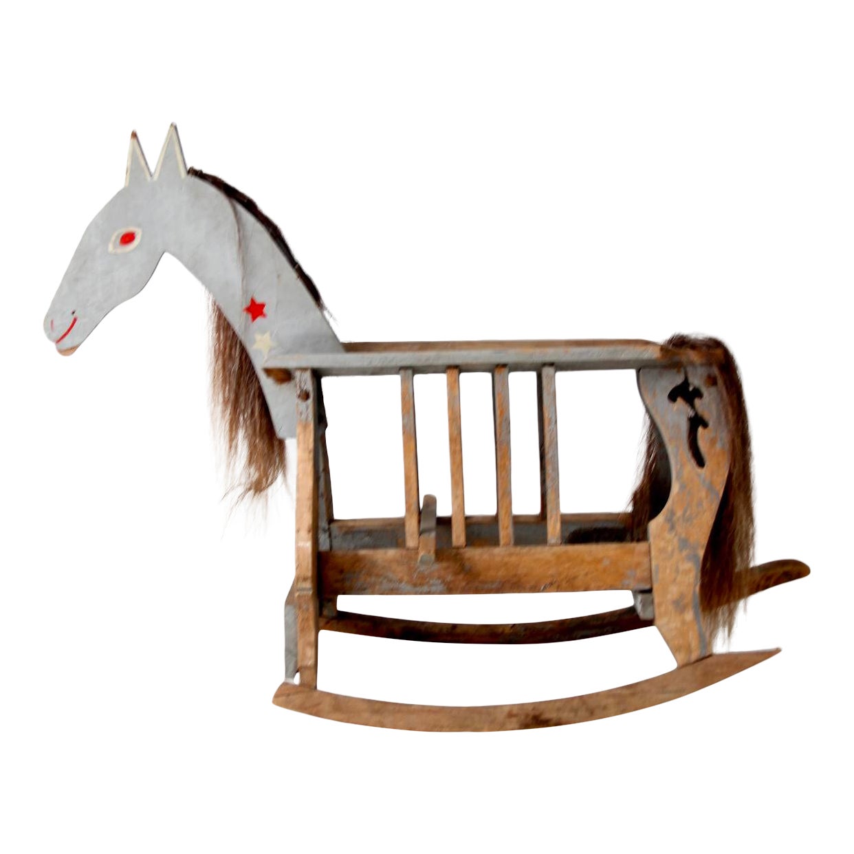 Antique Rocking Horse | Chairish