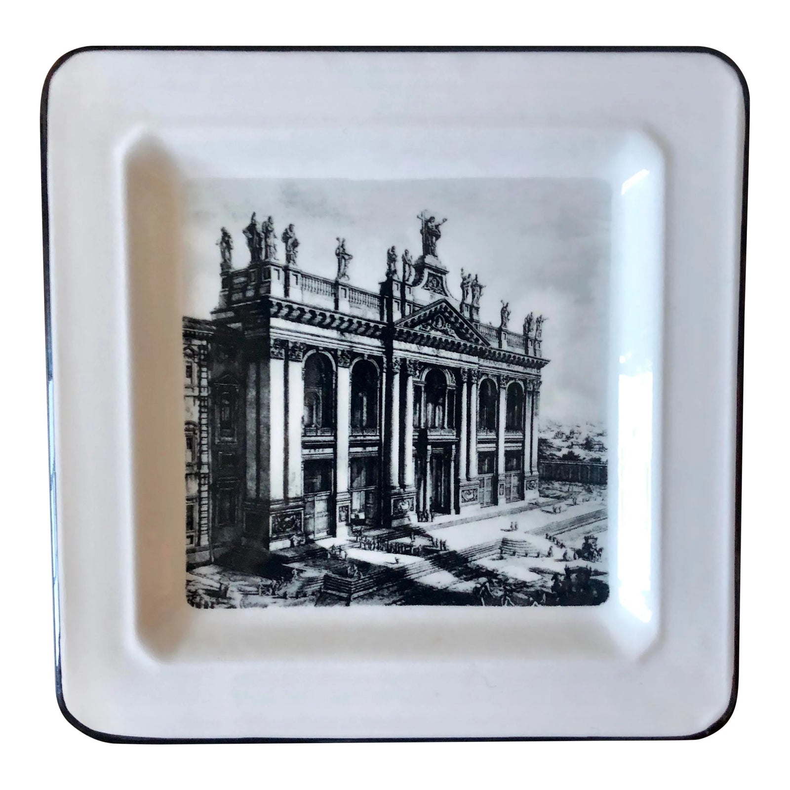 Vintage Archbasilica of St. John Lateran Italian Decorative Plate ...