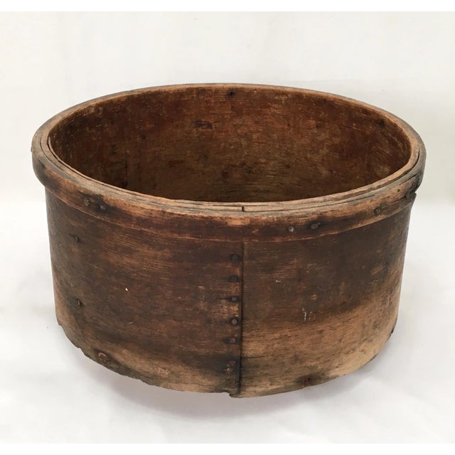 Large Size Antique American Rustic Country Primitive Steam Bent Oak ...