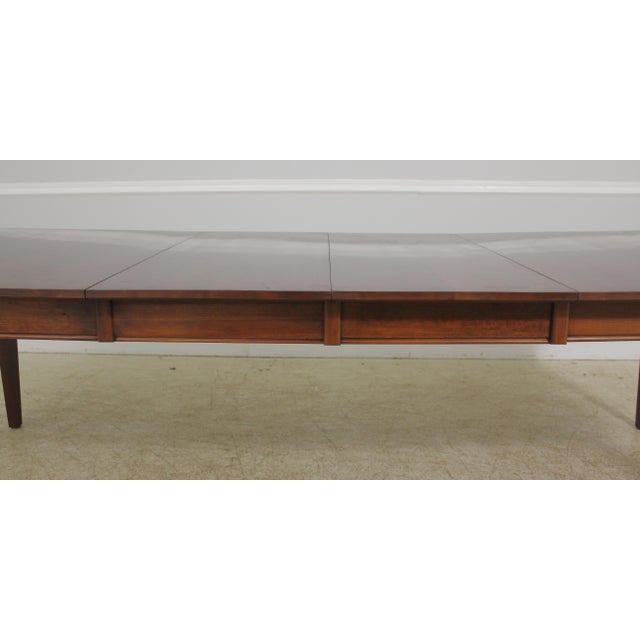 Shaker Style Solid Cherry Dining Room Table | Chairish