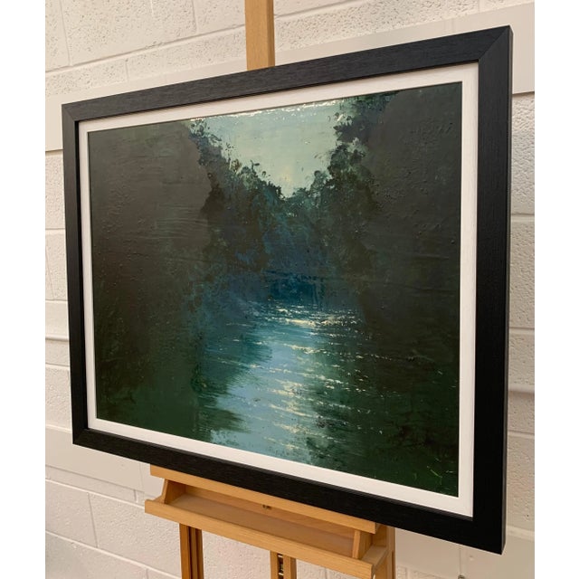 Colin Halliday, Impressionistic English River Landscape Original Oil ...
