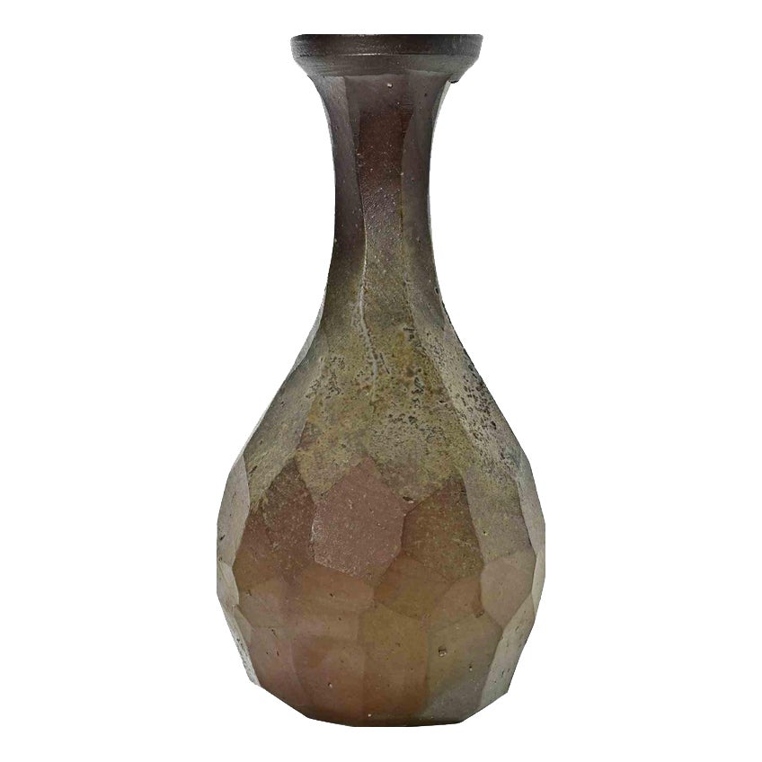 Ceramic Sake Server attributed to Nobuhito Nakaoka Tokkuri, Late 20th ...