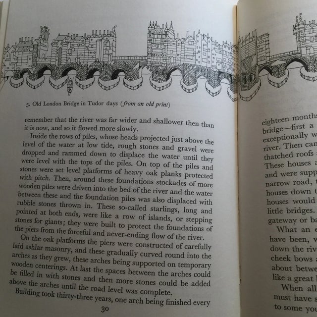 "Your Book of Bridges" Eric De Mare 1963 Book | Chairish