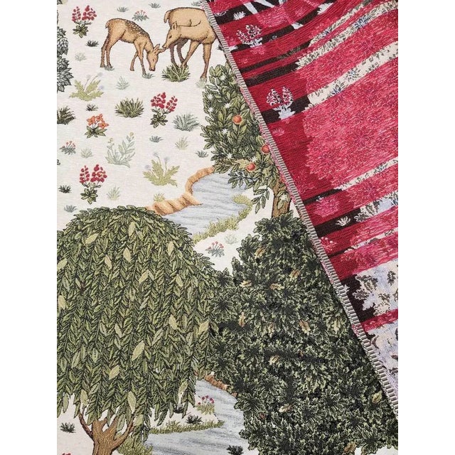 "The Brook" William Morris Upholstery Drapery Tapestry Toile Fabric 39 ...