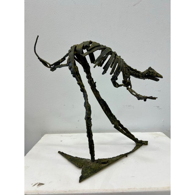 Brutalist Metal Sculpture by Cuban Artist Lazaro Ramirez Moreno | Chairish