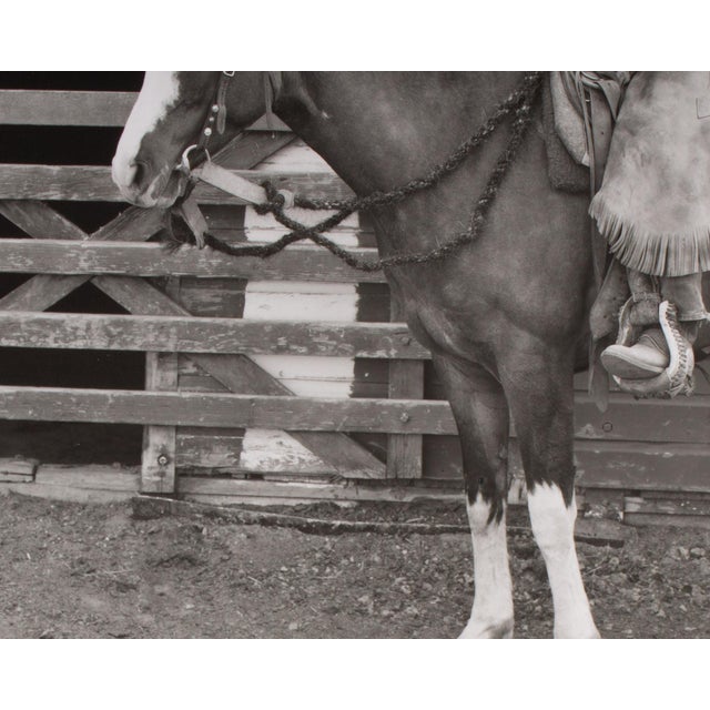 1982 Black and White Photograph of a Cowboy by Jay Dusard | Chairish