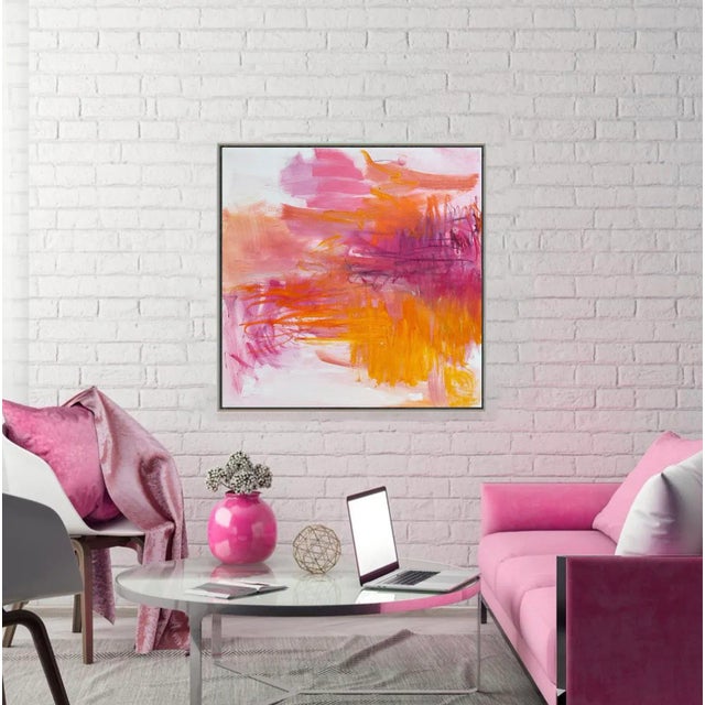 "Autumn Raging" by Trixie Pitts Minimalist Abstract Expressionist Oil ...