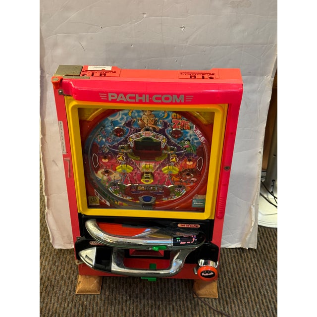 Vintage Japanese Pachi Com Pinball Machine | Chairish