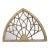 Arched Wood Transom Mirror | Chairish