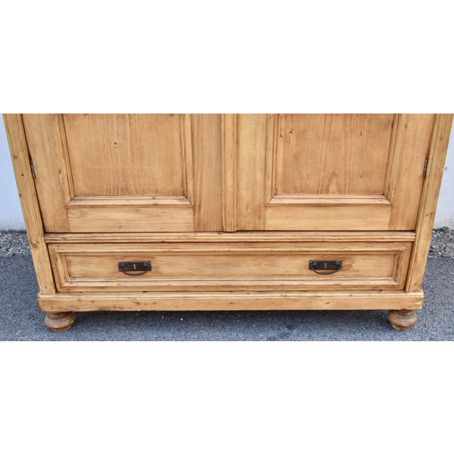 Pine Two Door Armoire, Hungary | Chairish