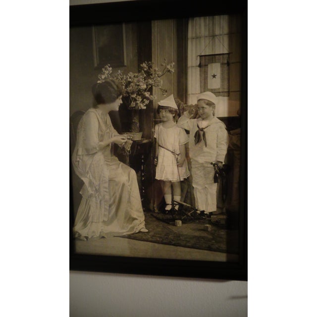 Early 20th Century Lady Portrait Antique Art Deco Period Photographic Print | Chairish