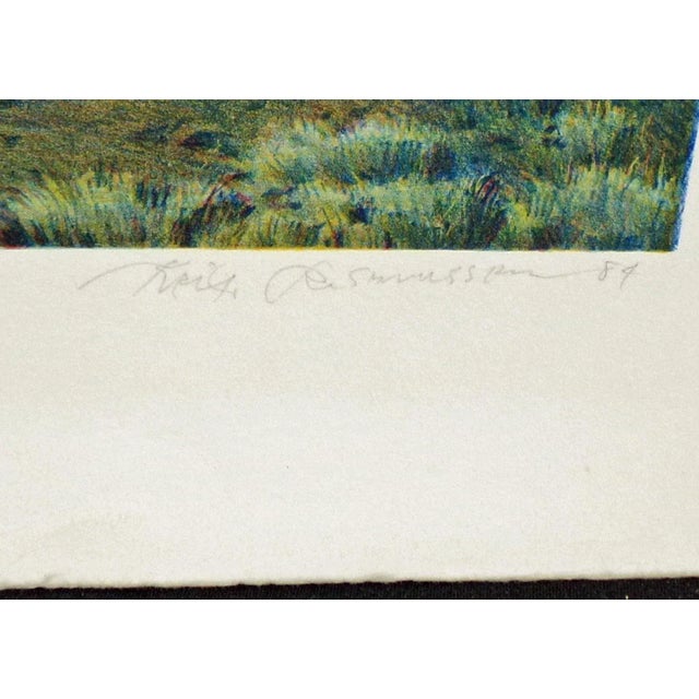 1980s Vintage Keith Rasmussen "Sunrise - Navajo Nation" Signed Art ...