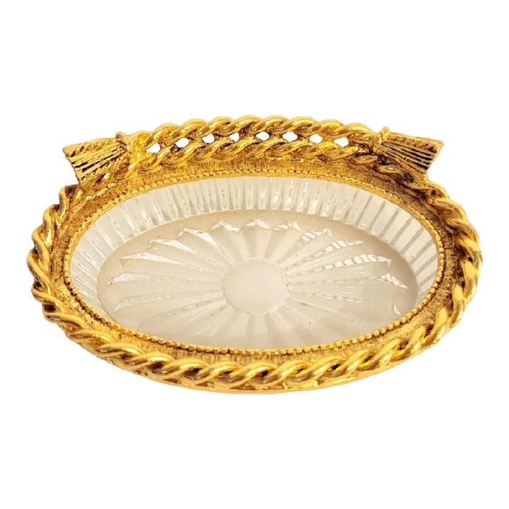 Vintage Braided Double Tassel Dorothy Draper Style Hollywood Regency ...