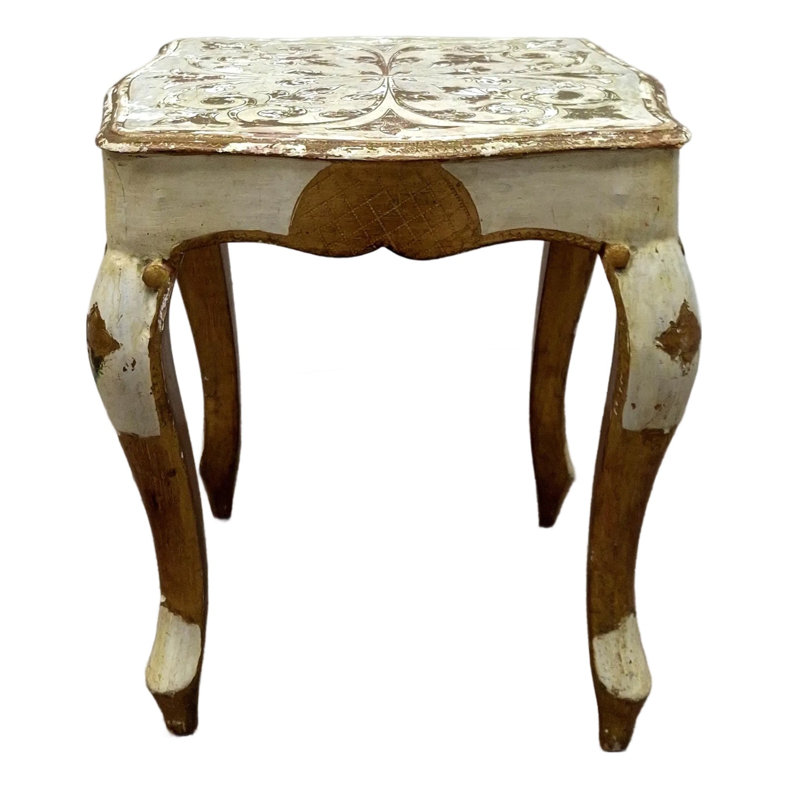 Mid 20th Century Franco Tacchi Italian Florentine Painted and Partial ...
