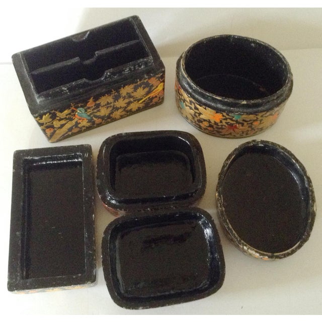 Kashmir Boxes - Set of 3 | Chairish