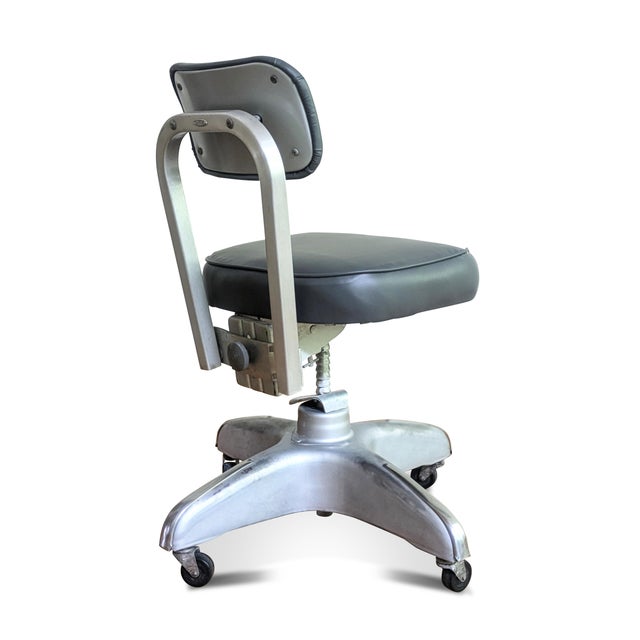 Industrial Propeller Desk Chair - by Cole Steel | Chairish