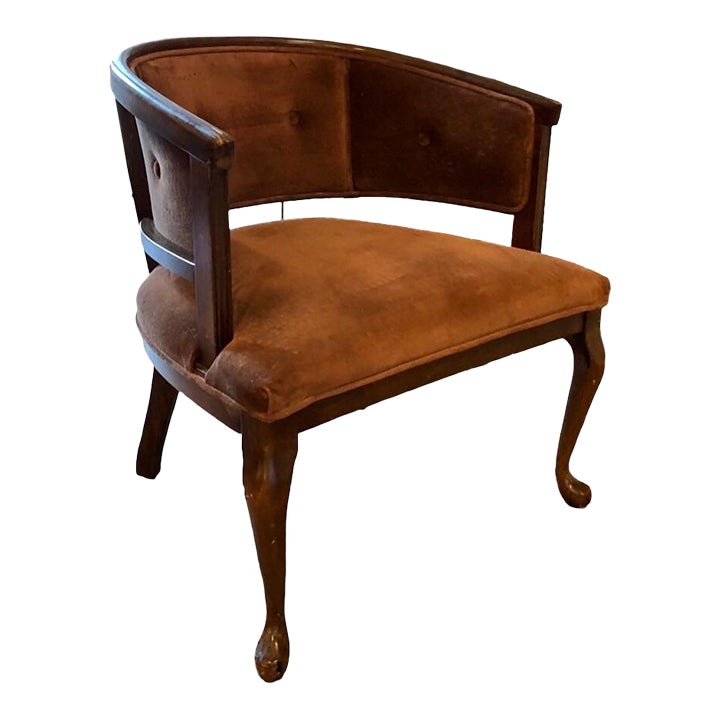 Mid 20th Century Vintage Morganton Chair Inc Side Accent Pub Chair ...