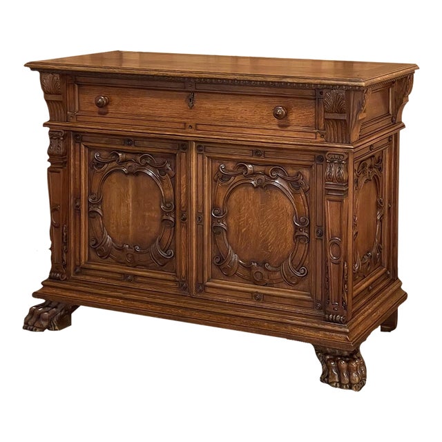 Antique Renaissance Revival Buffet | Chairish