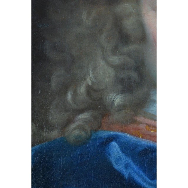 1687 Portraits, French Empire Oil Paintings, Framed - Set of 2 | Chairish