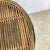 Vintage Pencil Reed Rattan Laundry Basket | Chairish