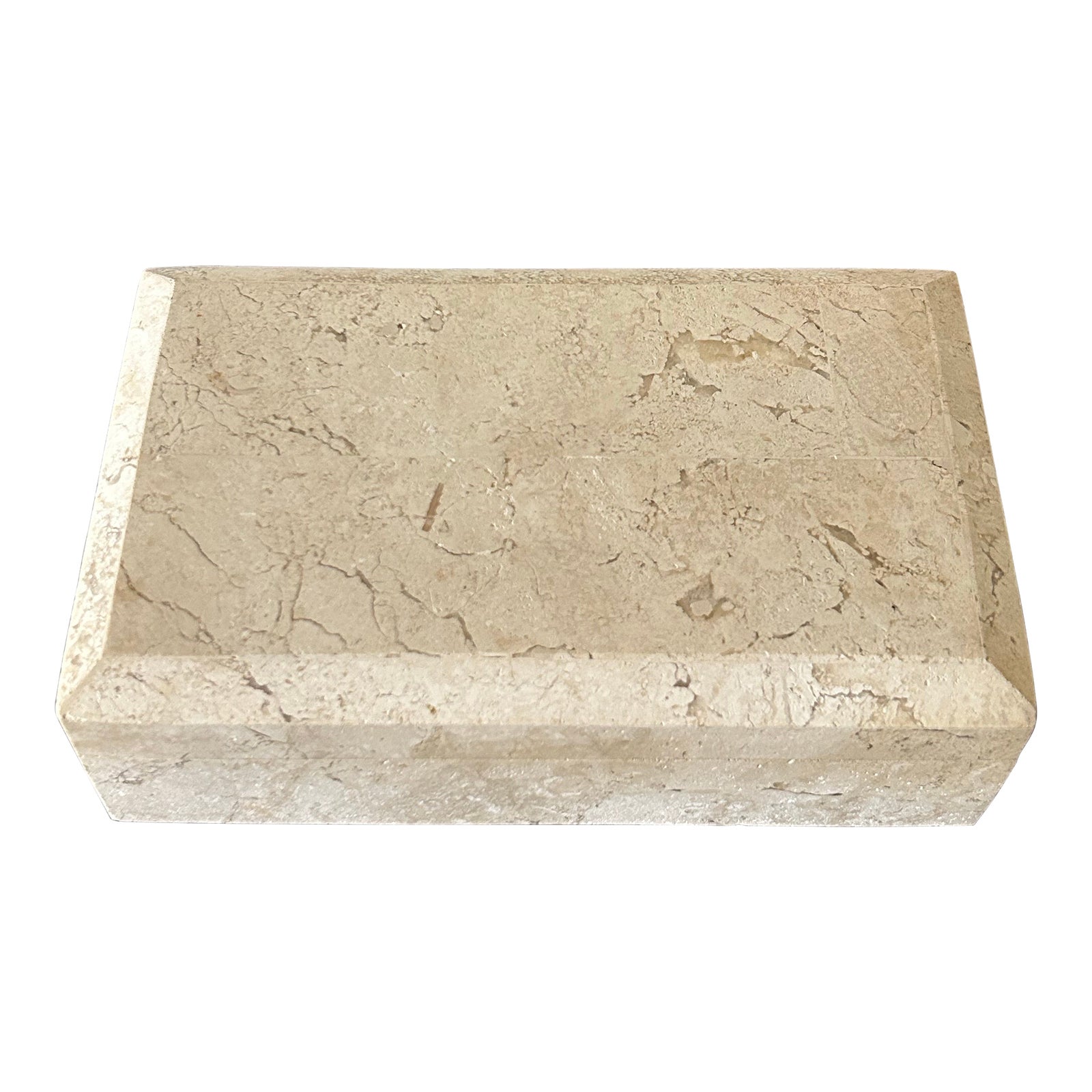 Mid 20th Century Vintage Renoir Designs Travertine Stone Jewelry ...