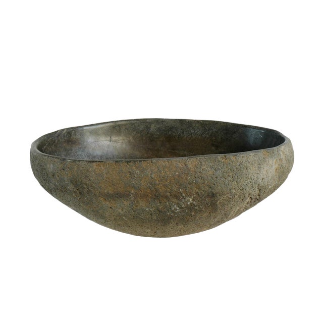 River Rock Bowl Medium | Chairish