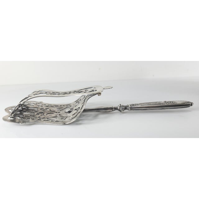 French 19th Century Sterling Silver Asparagus Server | Chairish