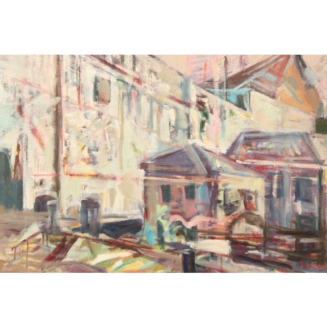 1970s 'Tabor Road' Original Oil Painting by Anthony A. Ferrara | Chairish