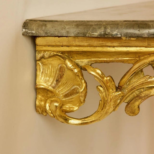 Large Louis XV Console Table | Chairish