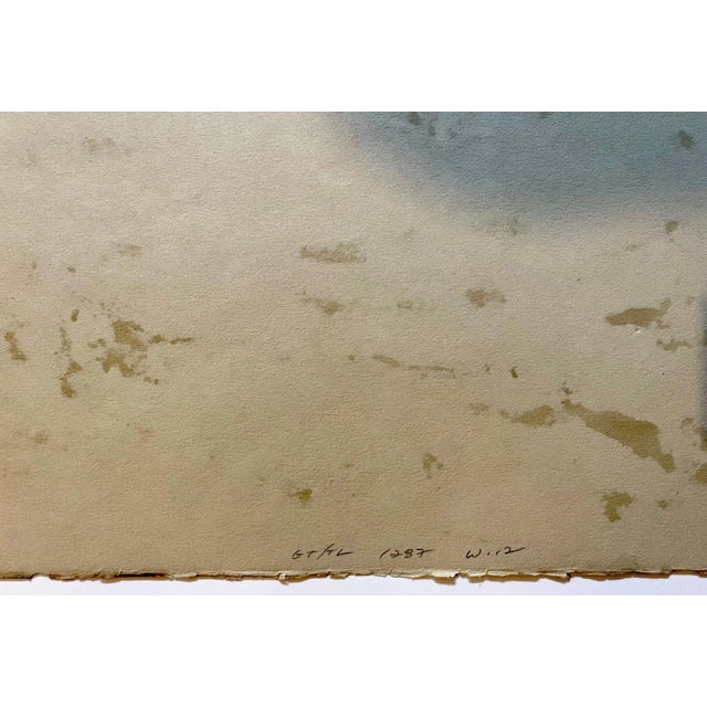 1987 Abstract Expressionist Color Monotype Oil Painting by Tom Lieber | Chairish