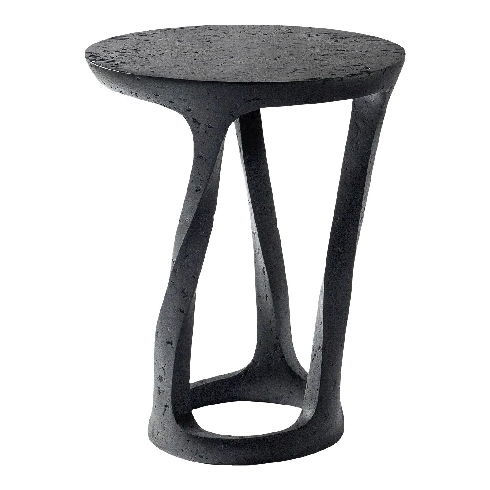 Black Contemporary Side Table, Interior Accent by Donatas Žukauskas ...
