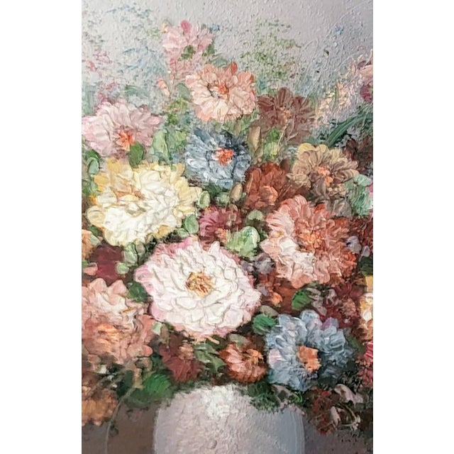 1960s Robert Cox Original Oil Painting on Canvas, Framed | Chairish