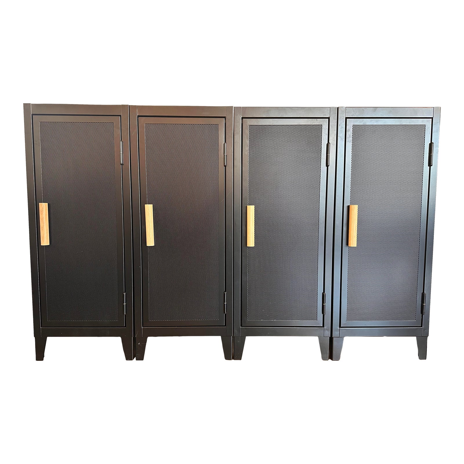 Tolix B1 Lockers, Black -- 4 Available | Chairish