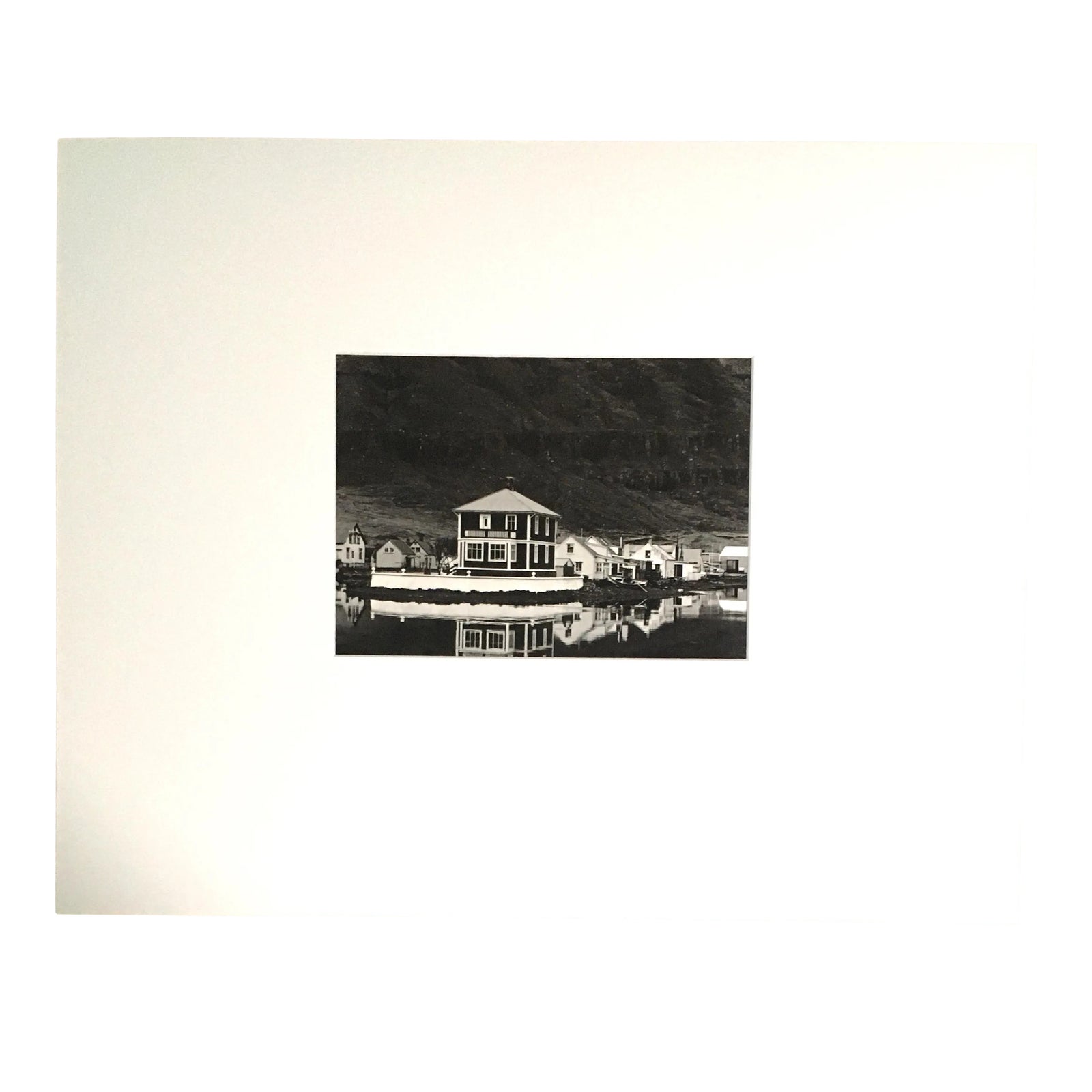 1970s "Seydisfjorder" Icelandic Landscape Photograph by Fred Picker ...
