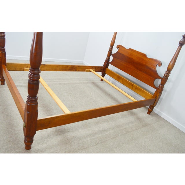 Stickley Cherry Full Poster Bed Chairish