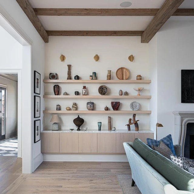 Vintage Pottery Vase by Southern Artist James Darrow | Chairish